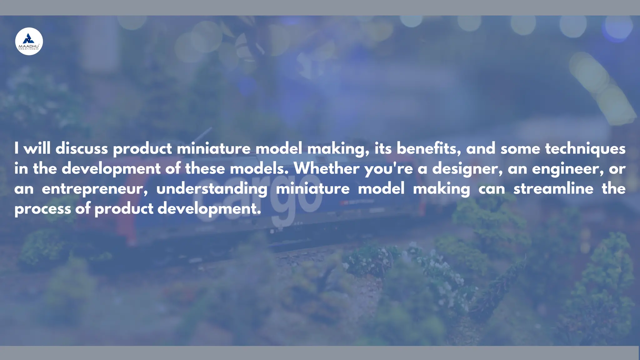 Introduction to Product Miniature Model Making Benefits & Techniques | PPT