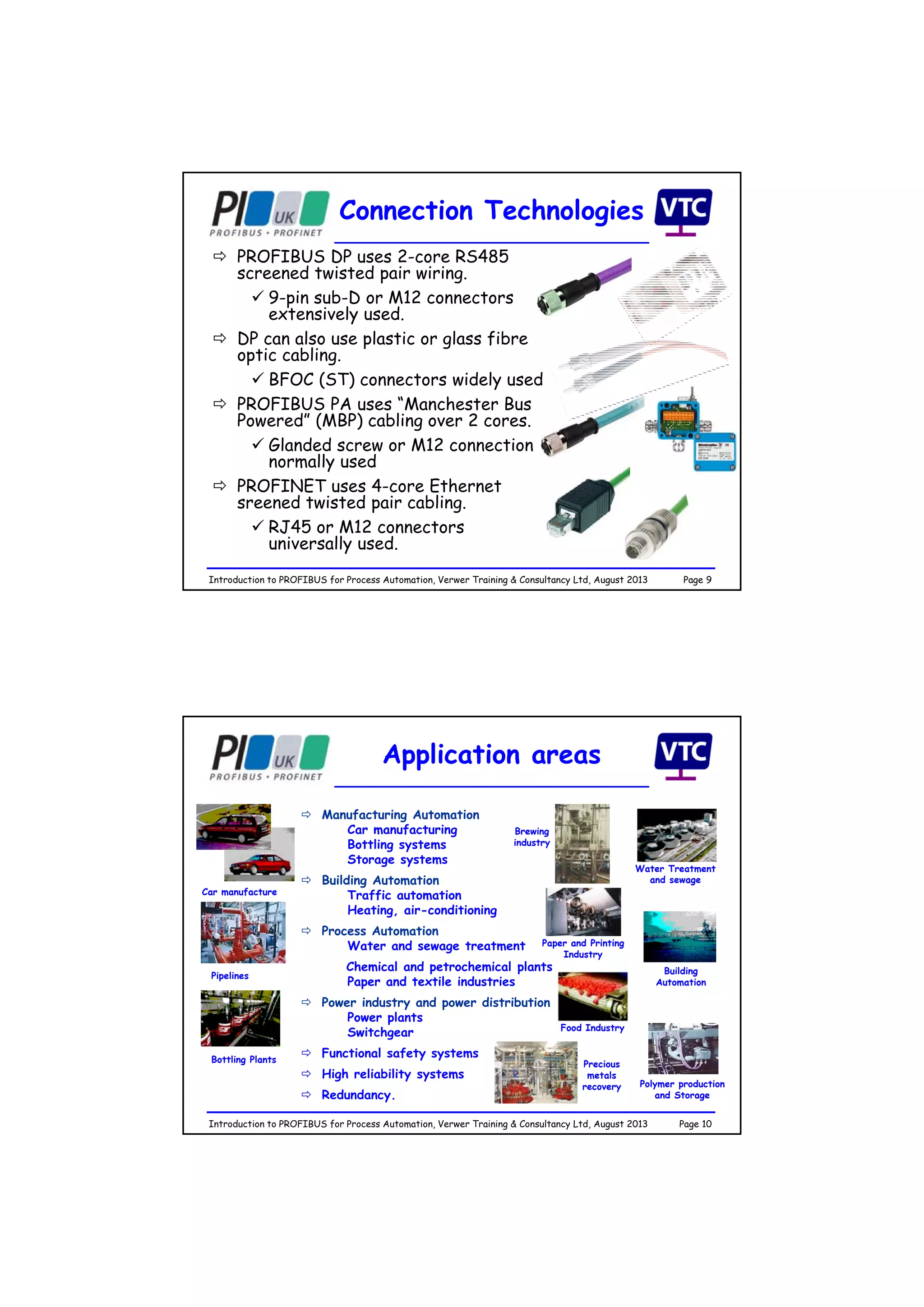 Introduction to profibus for process automation andy verwer | PDF