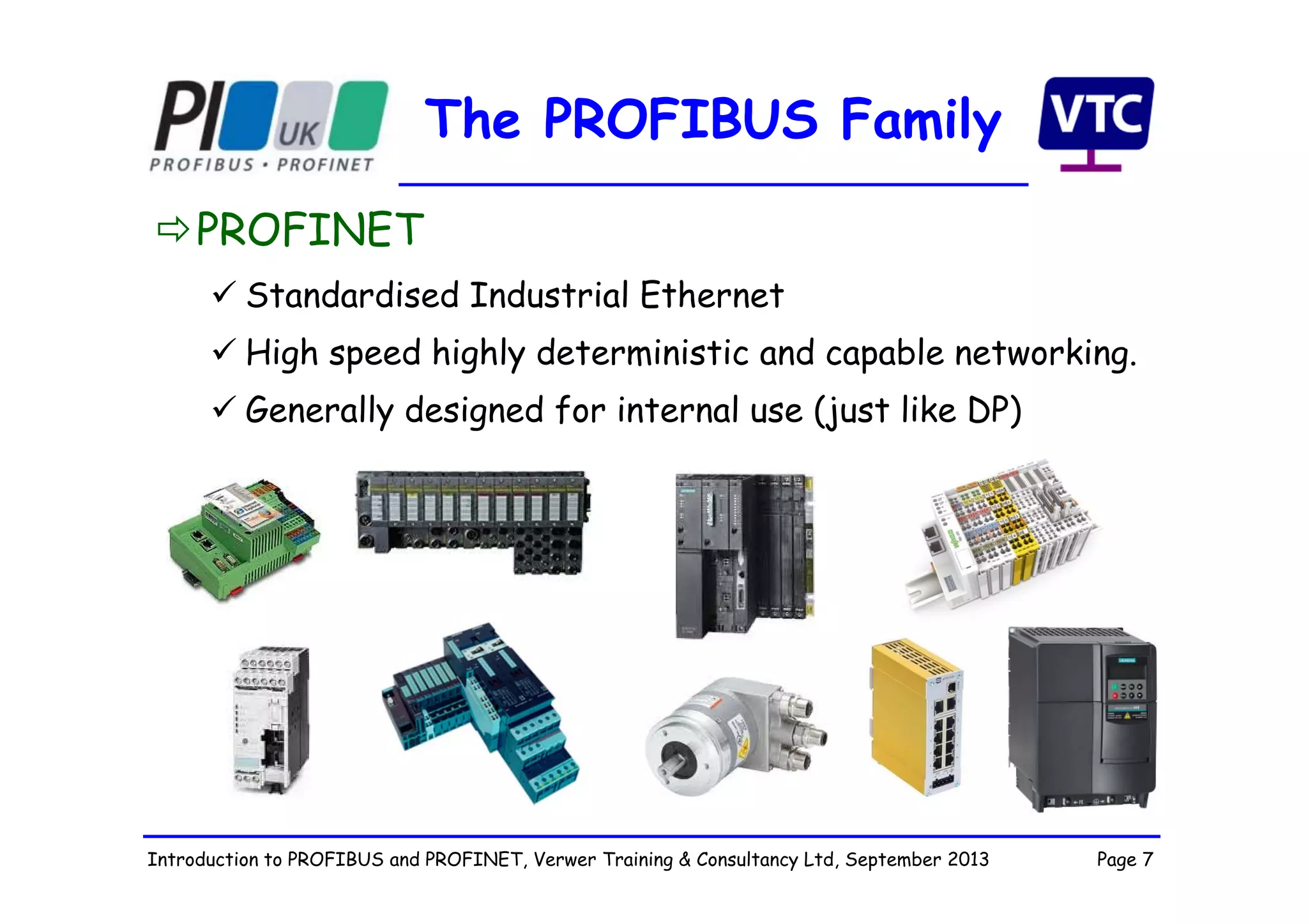 Introduction to PROFIBUS and PROFINET - andy verwer | PDF