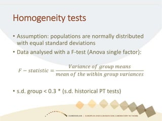 Introduction to proficiency testing | PPTX