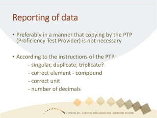 Introduction to proficiency testing | PPTX