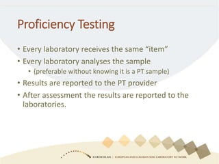 Introduction to proficiency testing | PPTX