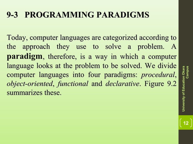 Introduction to programing languages part 1 | PPT