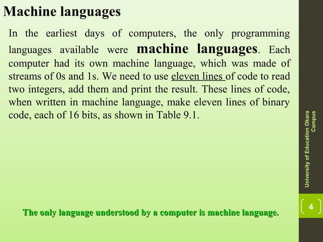 Introduction to programing languages part 1 | PPT
