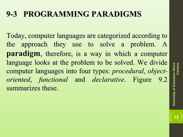 Introduction to programming languages part 1 | PPT