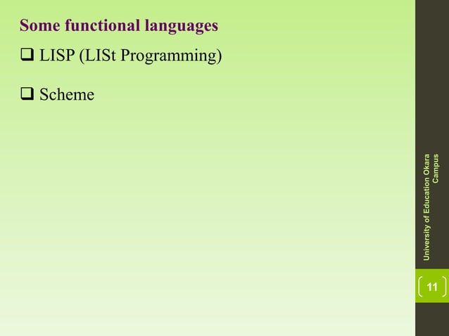 Introduction to programing languages part 2 | PPT