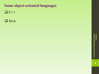 Introduction to programing languages part 2 | PPT