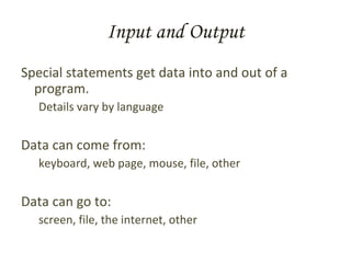 Introduction To Programming | PPT