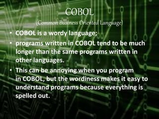 Introduction to programming | PPT