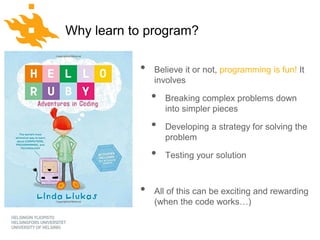 FEC2017-Introduction-to-programming | PPT