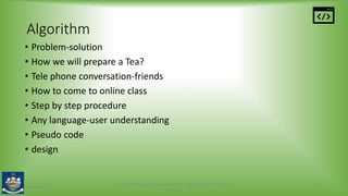 Introduction to programming | PPT