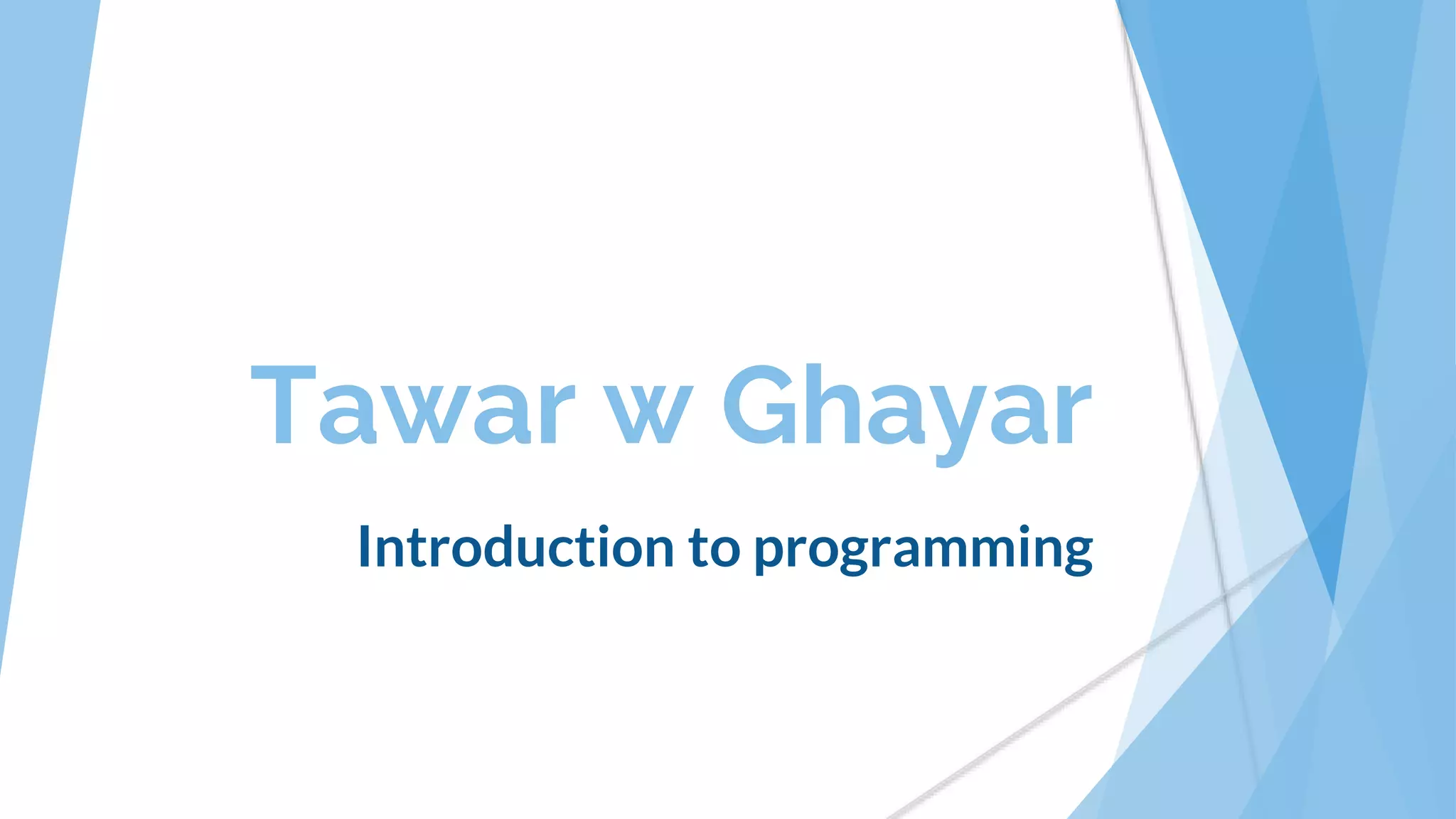 Introduction To programming.pptx