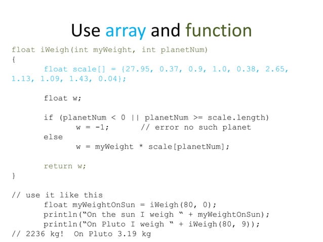 Introduction to programming class 11 exercises | PDF | Programming ...