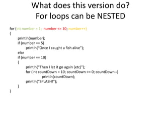 Introduction to programming - class 4 | PPT