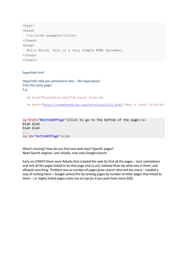 Introduction to programming - class 8 | PDF