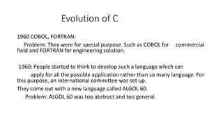 Introduction to programming c | PPT