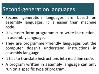 Introduction to programming languages | PPT
