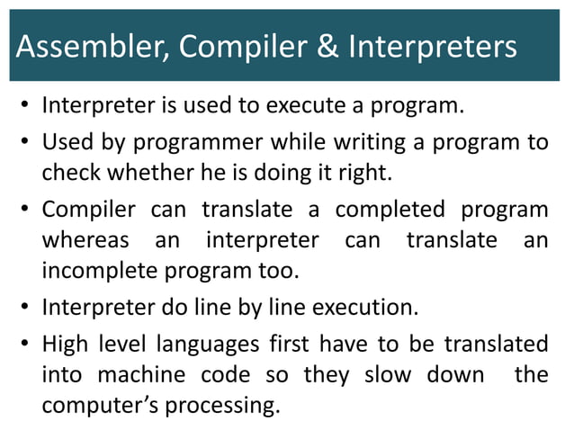 Introduction to programming languages | PPT