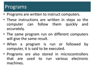 Introduction to programming languages | PPT