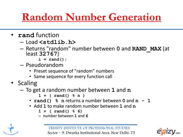 Introduction to programming language using c | PPT