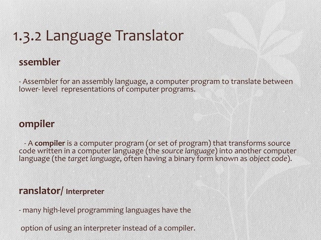 Introduction to programming principles languages | PPT