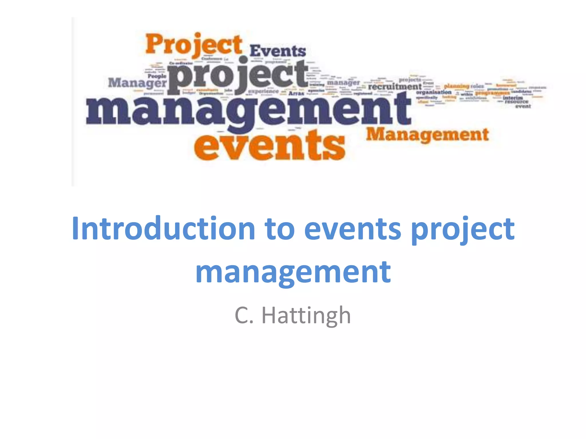 Introduction to project management | PPT