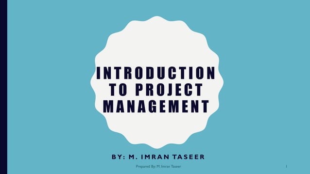 Introduction to project management.pdf