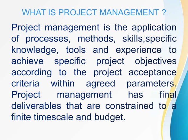 Introduction to Project Management.pdf | Business | Business and Finance