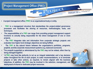 Introduction to project management( framework and processes ) | PDF