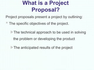 Introduction to Project Proposal Writing.ppt