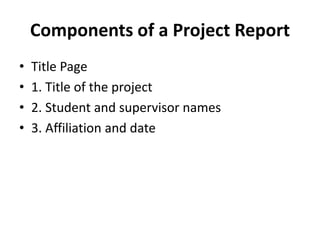 Introduction to Project Report Writing.pptx