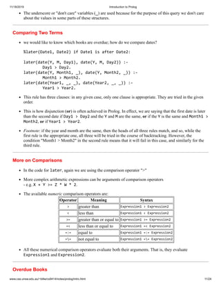 Introduction to prolog | PDF
