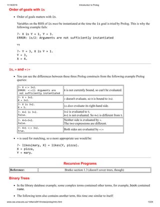 Introduction to prolog | PDF