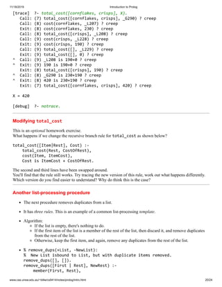 Introduction to prolog | PDF