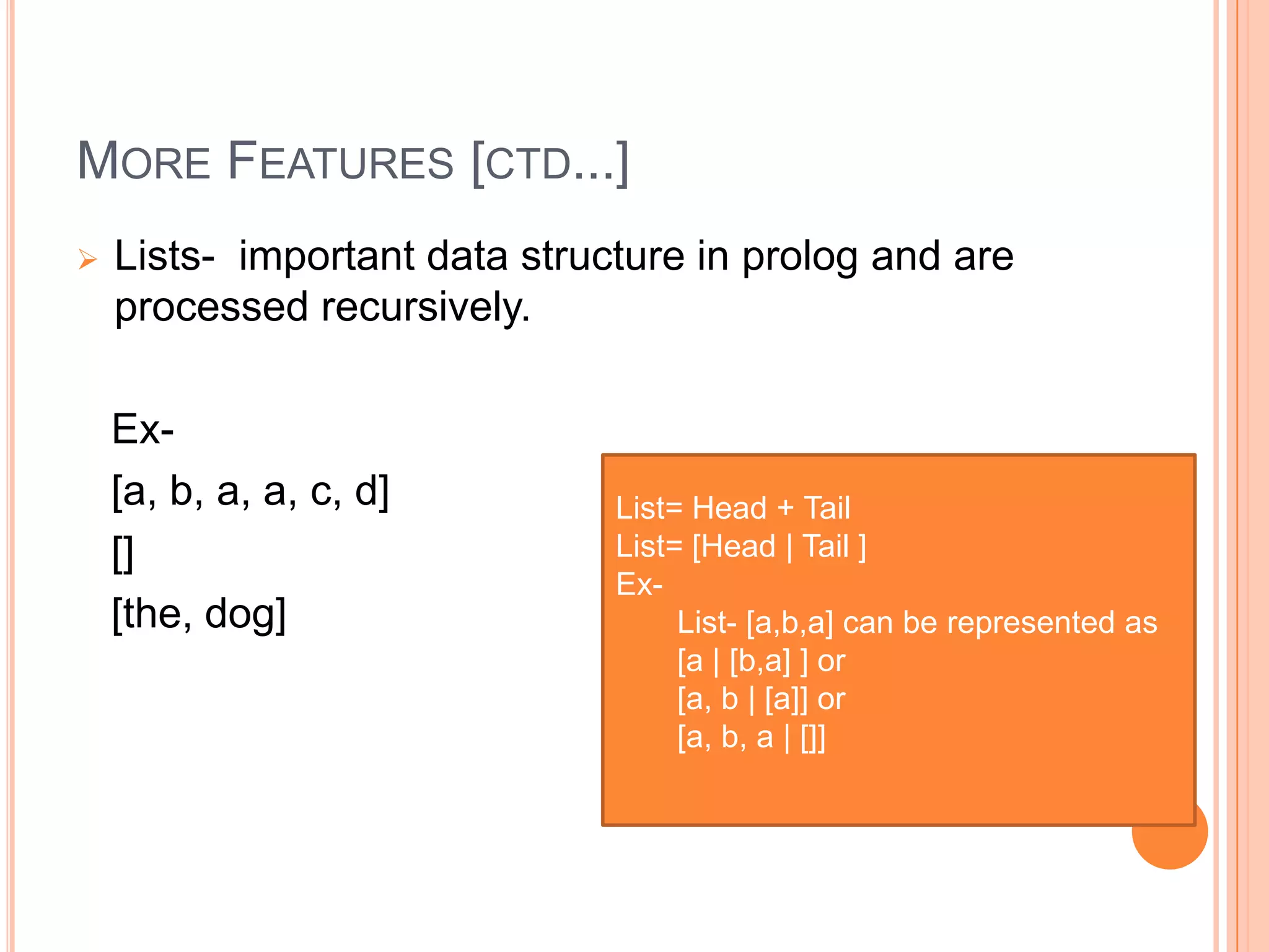 Introduction to Prolog | PPTX