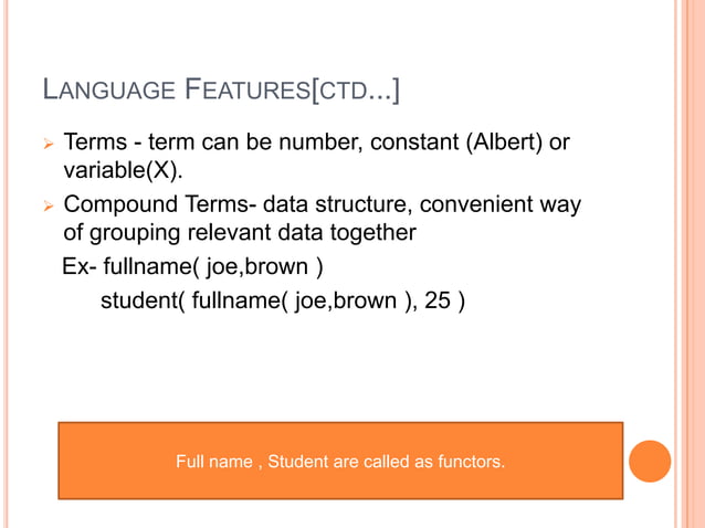 Introduction to Prolog | PPTX | Programming Languages | Computing