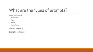 Introduction to Prompt Engineering (Focusing on ChatGPT) | PDF