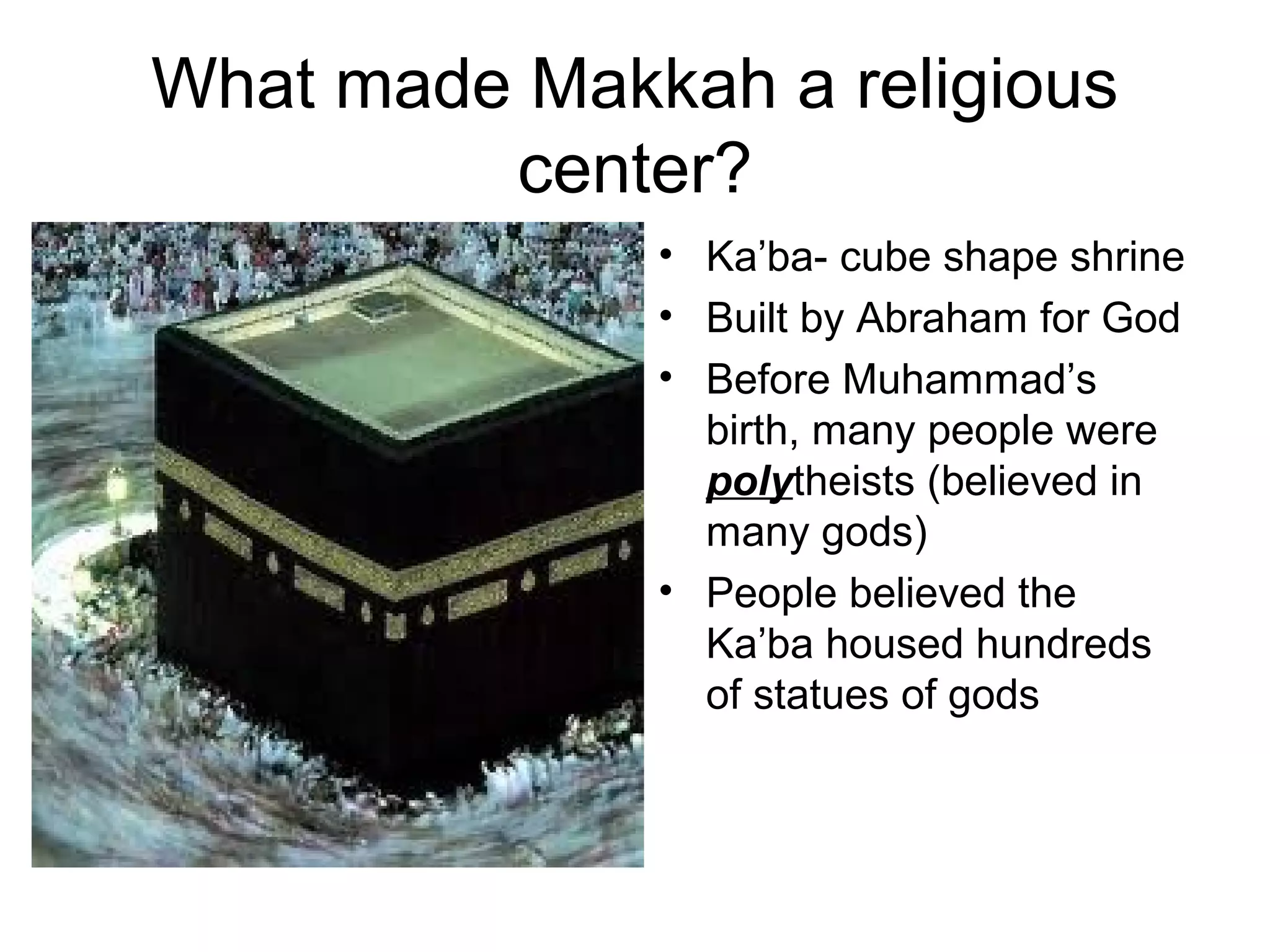 Introduction to prophet muhammad | PPT