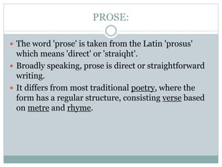 Introduction to Prose.pptx