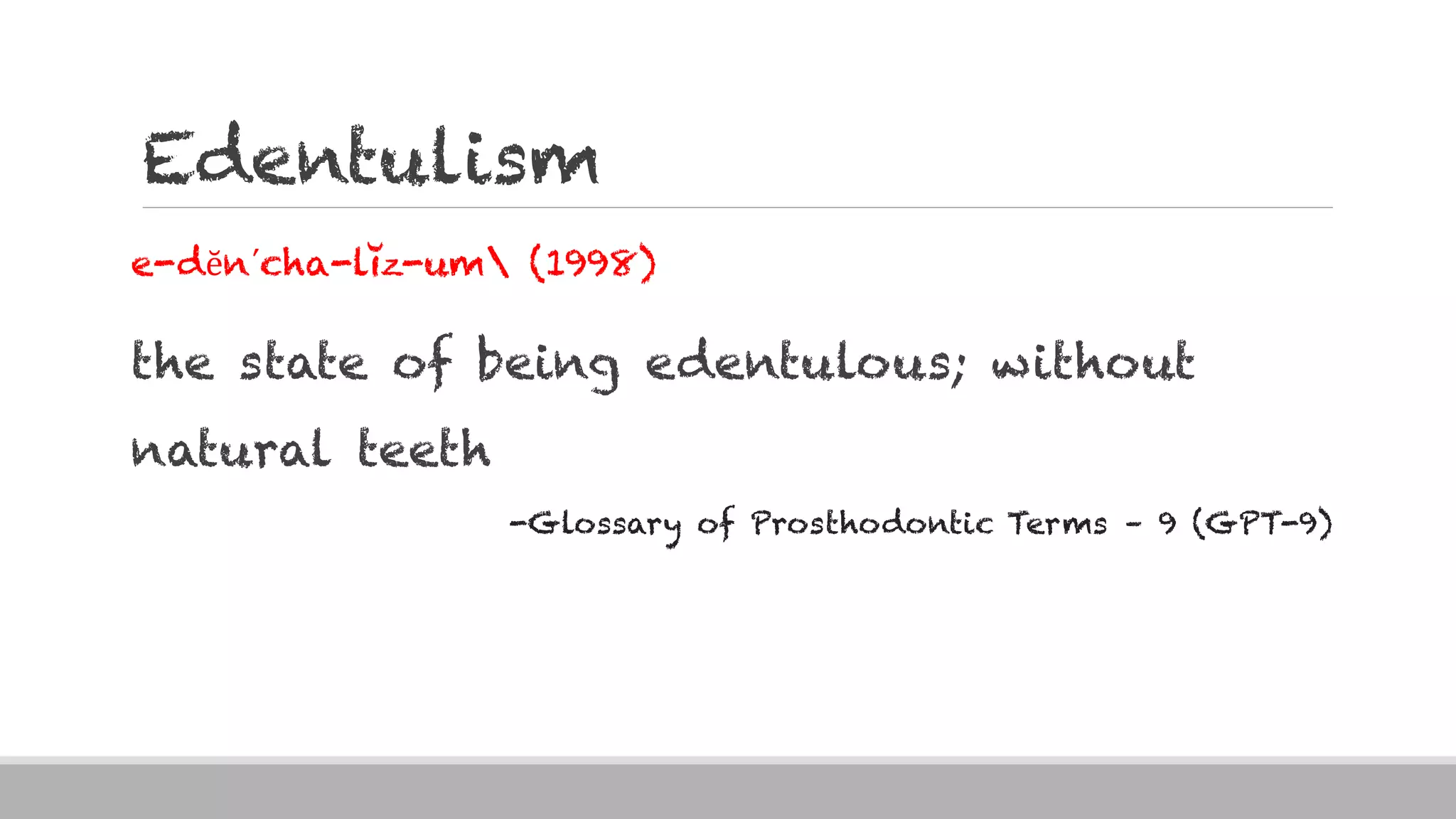 INTRODUCTION TO PROSTHODONTICS AND COMPLETE DENTURES | PDF