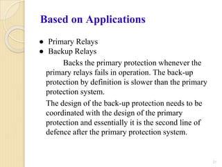 Introduction to protection and switchgear | PPT