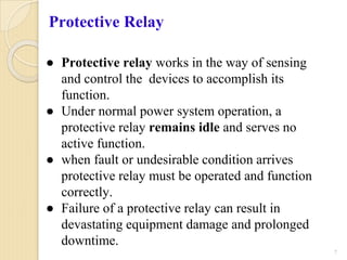 Introduction to protection and switchgear | PPT