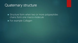 Introduction to protein and classification by sohail | PPT
