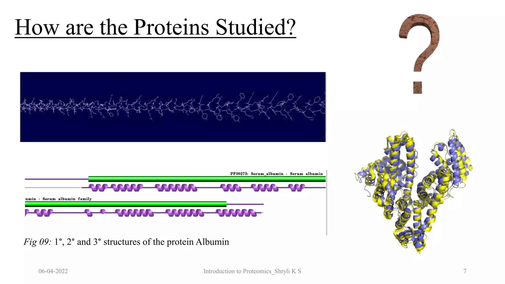Introduction to proteomics | PPTX