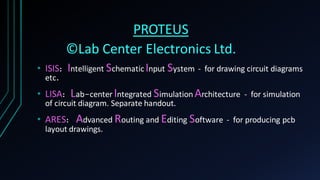 Introduction to proteus | PDF