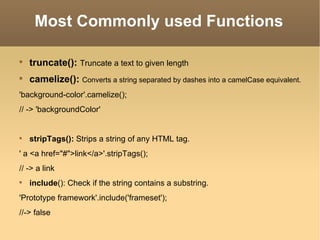 Introduction to Prototype JS Framework | PPT