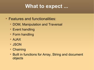 Introduction to Prototype JS Framework | PPT