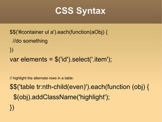 Introduction to Prototype JS Framework | PPT