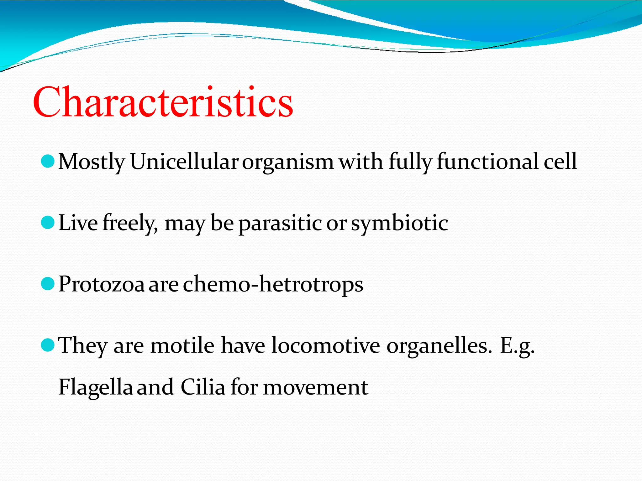introduction to protozoa.pptx medical parasitology | PPTX
