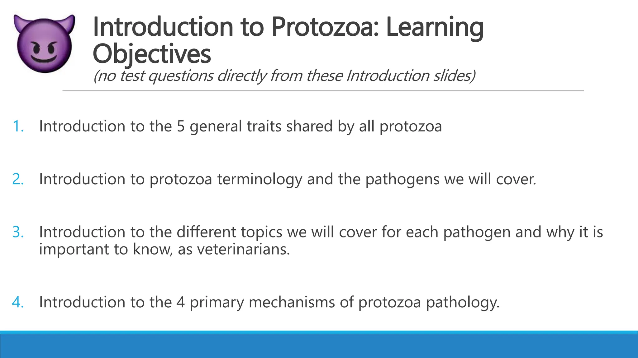 Introduction to protozoa, biology, control | PPT